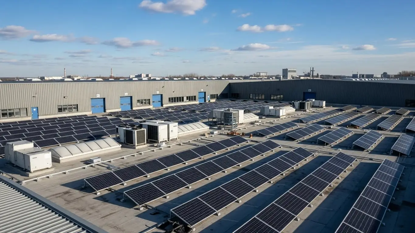 C&I PV System Solutions for Commercial & Industrial Solar Power ...